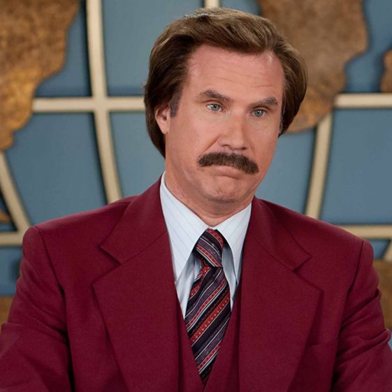 Ron Burgundy Costume - Anchorman Fancy Dress Costume