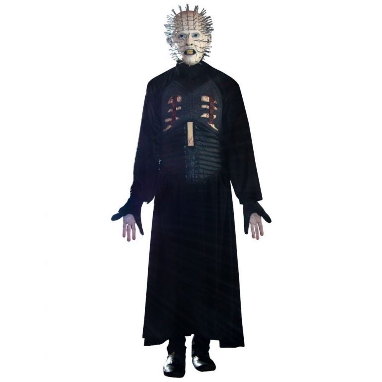 Pinhead Costume - Hellraiser Fancy Dress - Horror Movie Costume