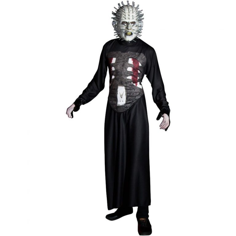 Pinhead Costume - Hellraiser Fancy Dress - Horror Movie Costume