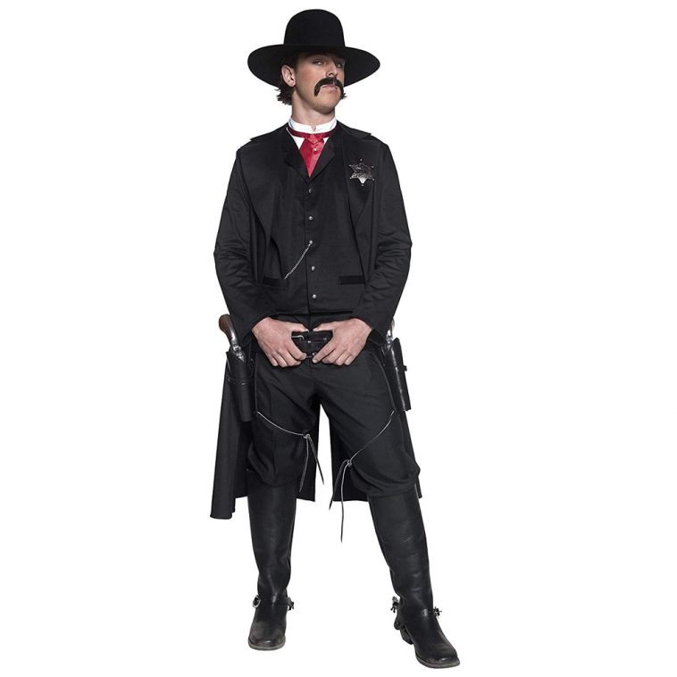Wyatt Earp Costume - Tombstone Fancy Dress Costume