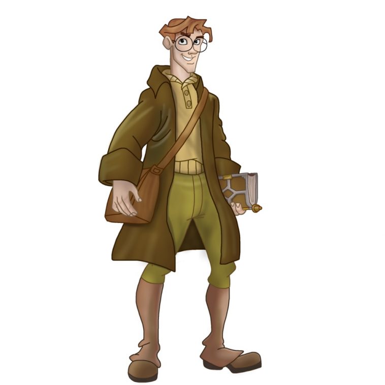 Milo Thatch Costume - Atlantis: The Lost Empire Fancy Dress