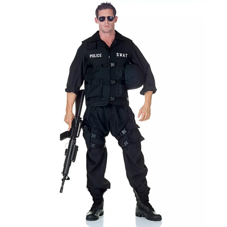 Swat Team Costume - Fancy Dress - Cosplay