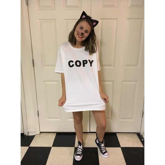 Copy Cat Costume - Easy Last Minute Fancy Dress Ideas