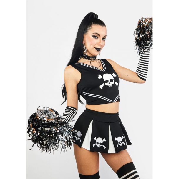 Goth Cheerleader Costume - Cute and Sexy Fancy Dress