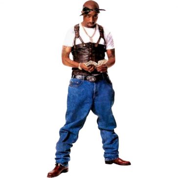 Tupac Shakur Costume - Gangster Rap Fancy Dress