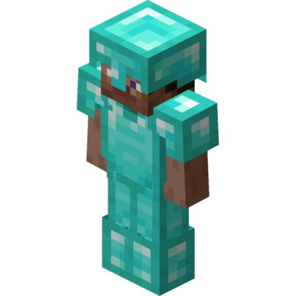 Diamond Armor Steve Costume - Minecraft Fancy Dress