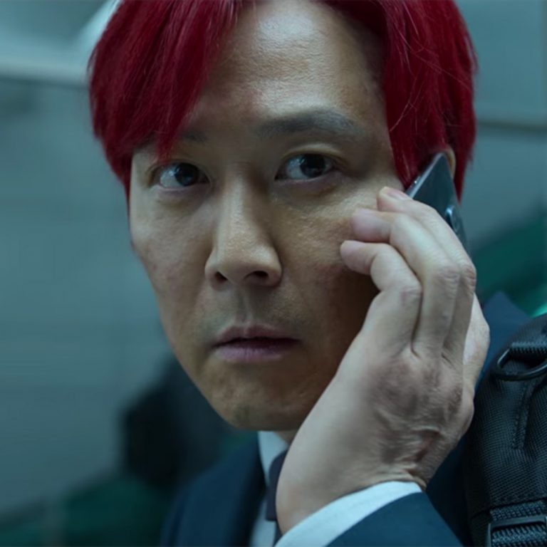 Red-Hair Seong Gi-Hun Costume - Squid Game Fancy Dress